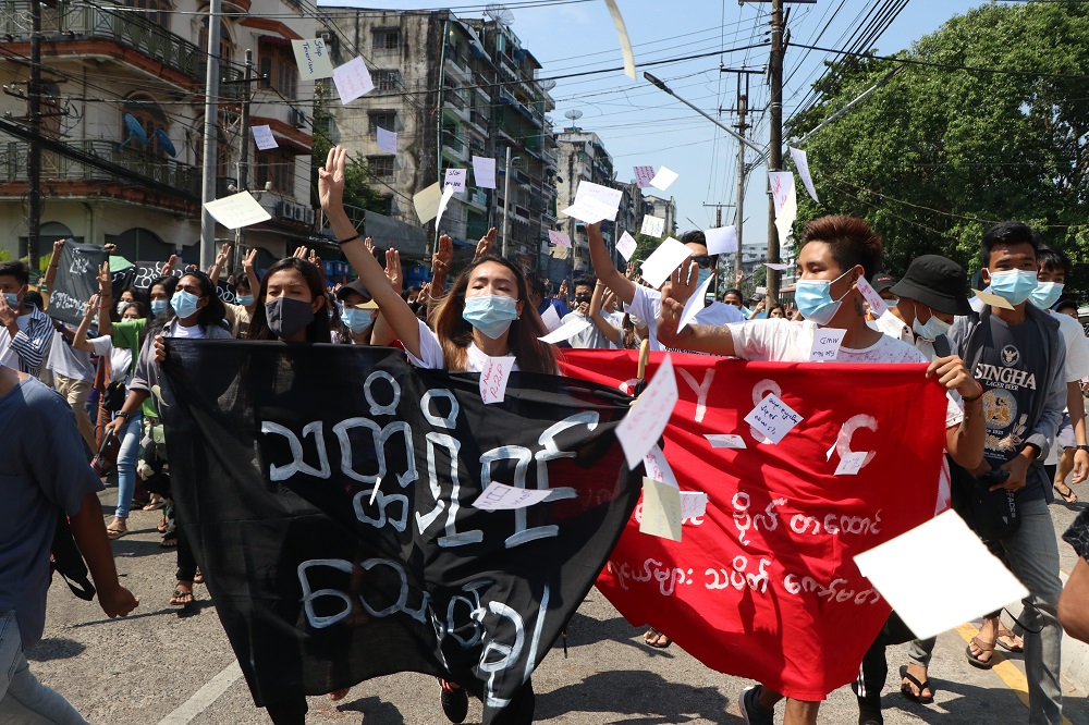 - Spring Revolution in Myanmar
